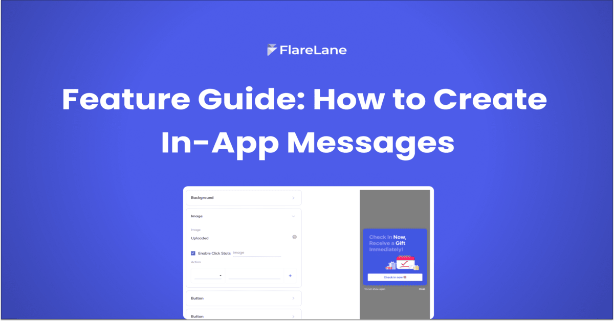 Feature Guide: How to Create In-App Messages